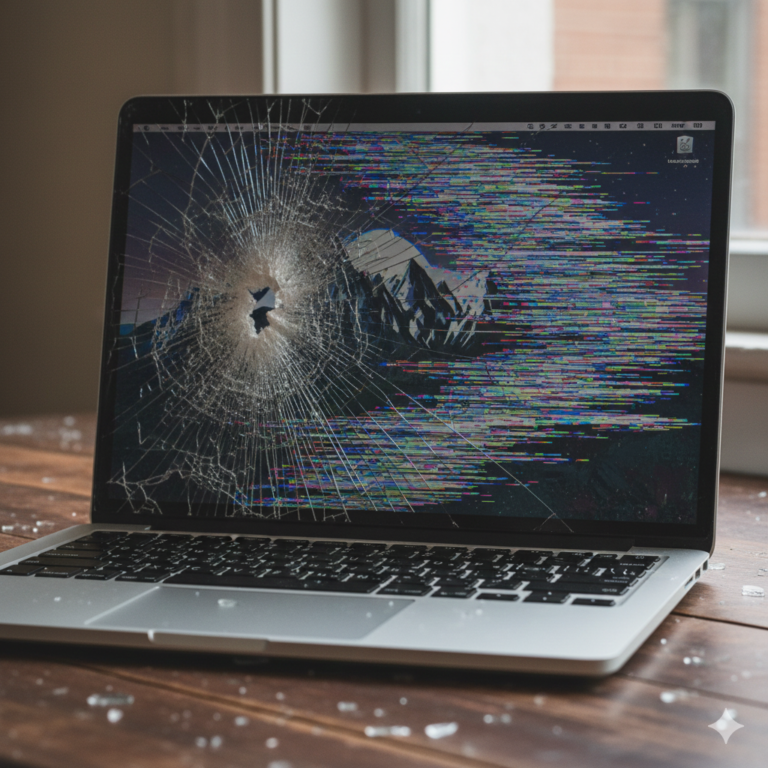 Notebook da Apple com tela quebrada: O que fazer? - StartFix